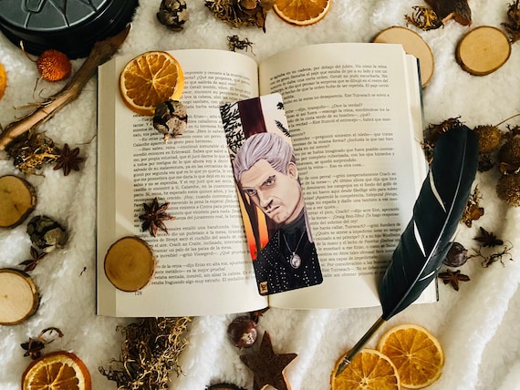 Geralt The Witcher custom handmade bookmark 17 x 55 cm mit | Etsy