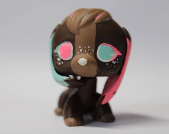 LPS Littlest Pet Shop Cocker Spaniel Valentines Custom - Etsy
