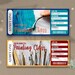 PAINTING CLASS Surprise Gift Reveal Ticket, Customizable (digital ...