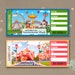 Printable KIDS AMUSEMENT PARK Surprise Reveal Ticket, Gift Voucher ...