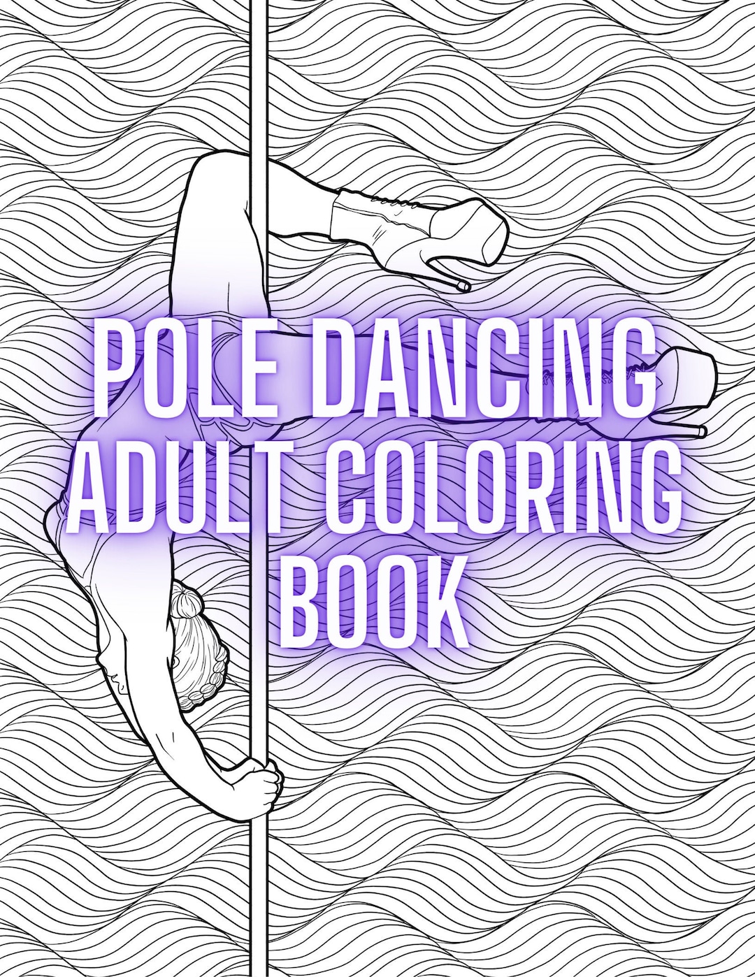 Printable Pole Dancing Adult Coloring Book // 13 Digital Pages ...