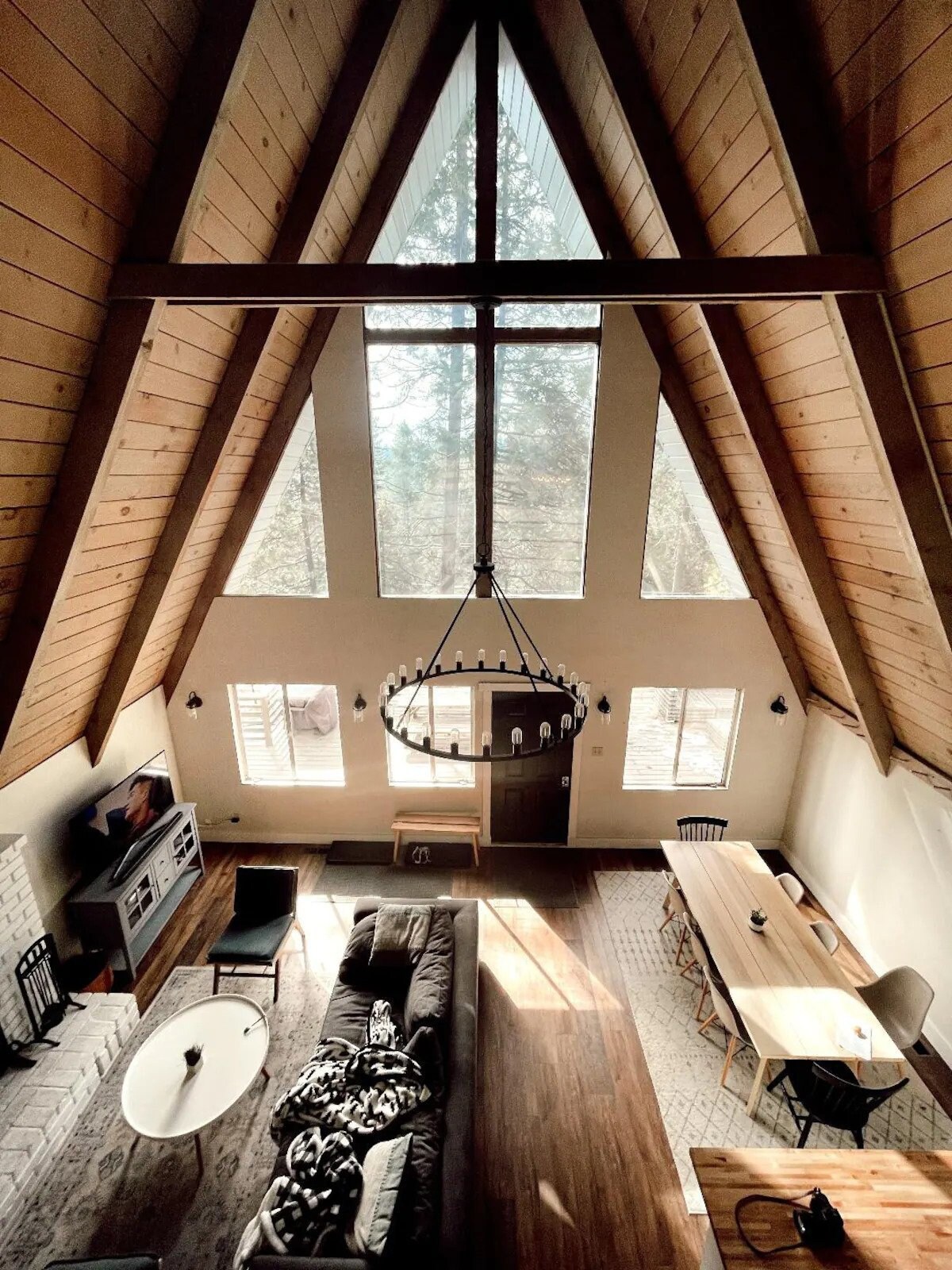 Modern Vacation A-frame 24' X 40' Open Plan Cabin / - Etsy