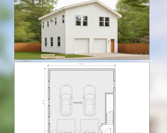18x30 House 1-bedroom 1-bath 540 Sq Ft PDF Floor Plan - Etsy