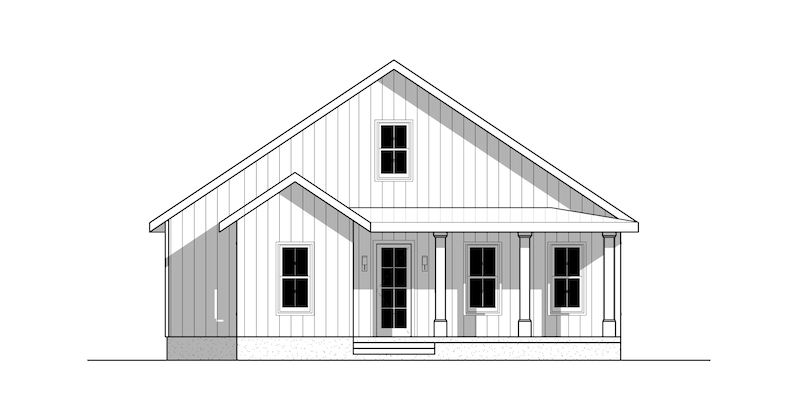 Affordable 39' X 36' Cottage - 2 Bed 2 Bath - Custom 1230SF Idyllic ...