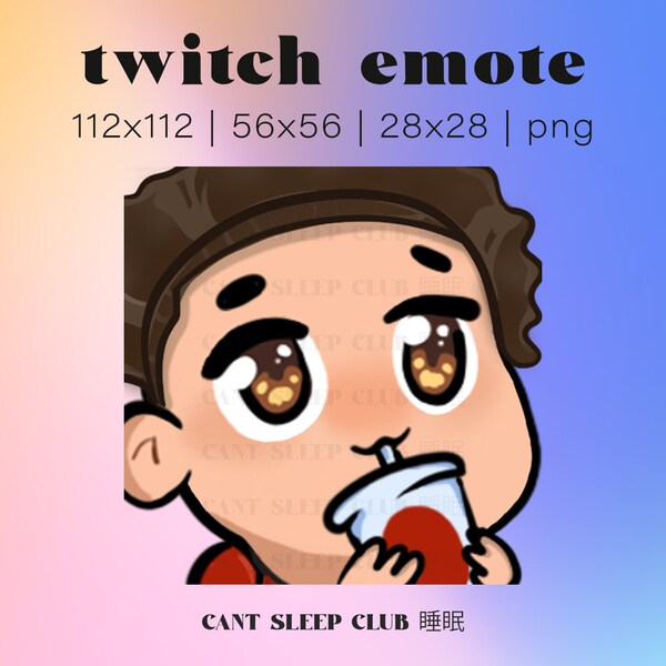 Twitch Emotes Male Brown Hair - Etsy