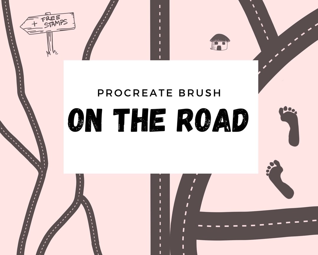 Road Brush. Procreate Brush for Maps. Fantasy Map Brush. - Etsy