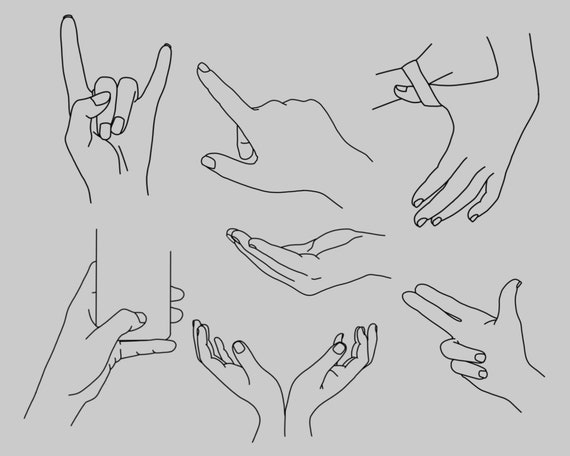 Female Right Hand Reference