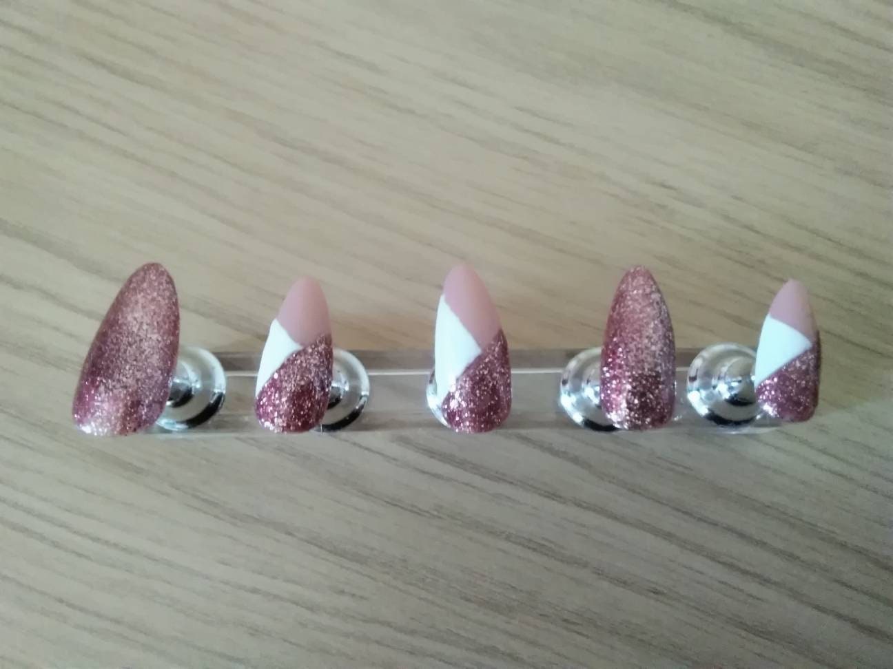 Simple Press on Nail Designs - Etsy