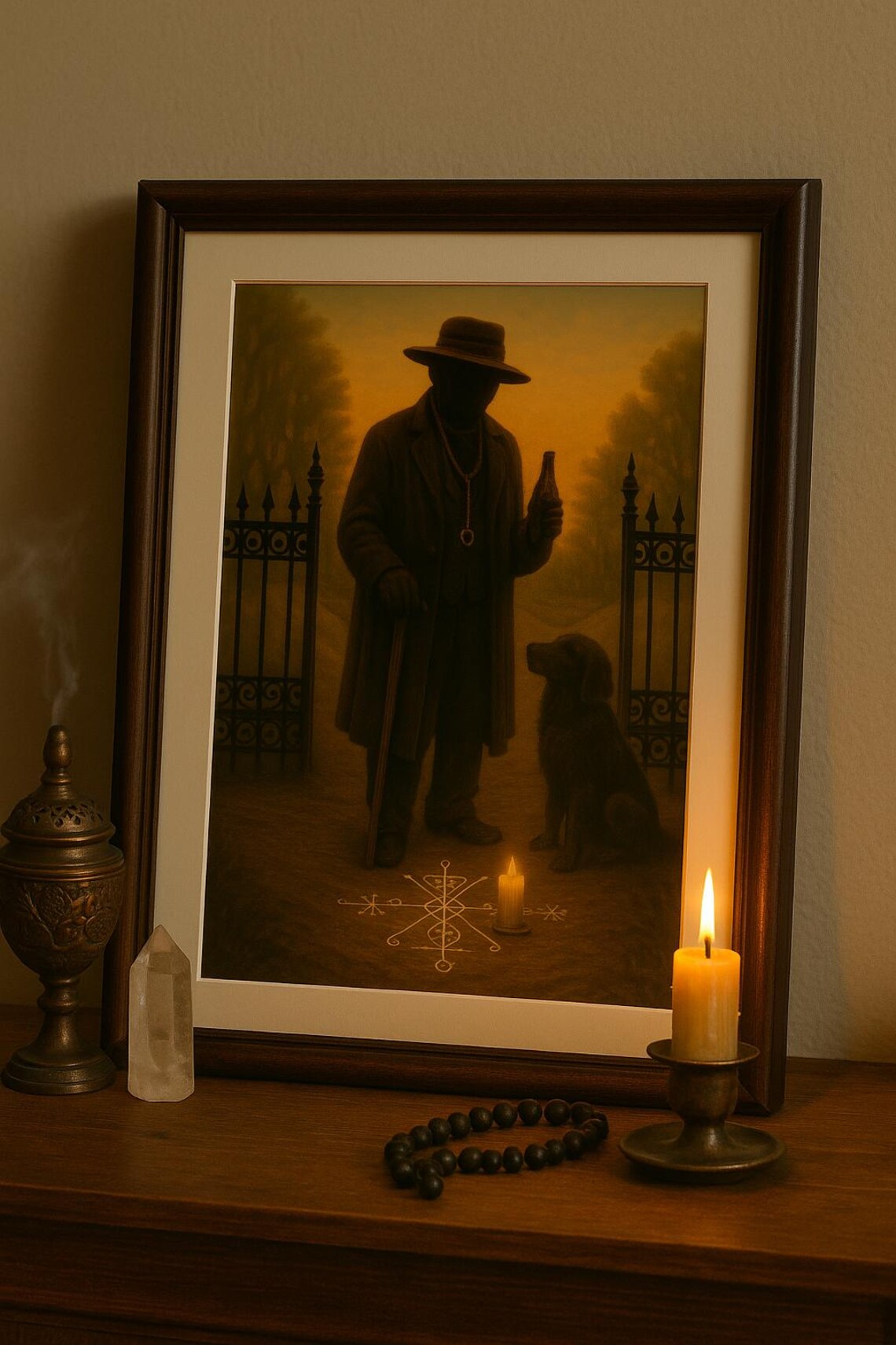 Papa Legba – Vodou Spirit of the Crossroads | Digital Art Print ...