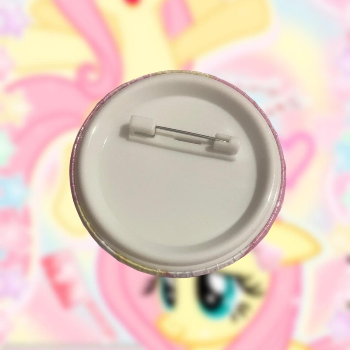 Fluttershy Badge Pins Button Kawaii Cute Mlp Mon Petit Poney Animals ...