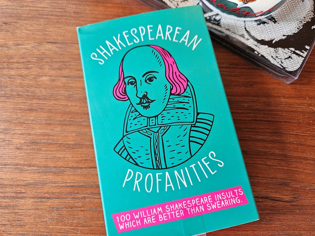 Shakespeare Lover's Package Mug Coasters Shakespearian Profanities ...