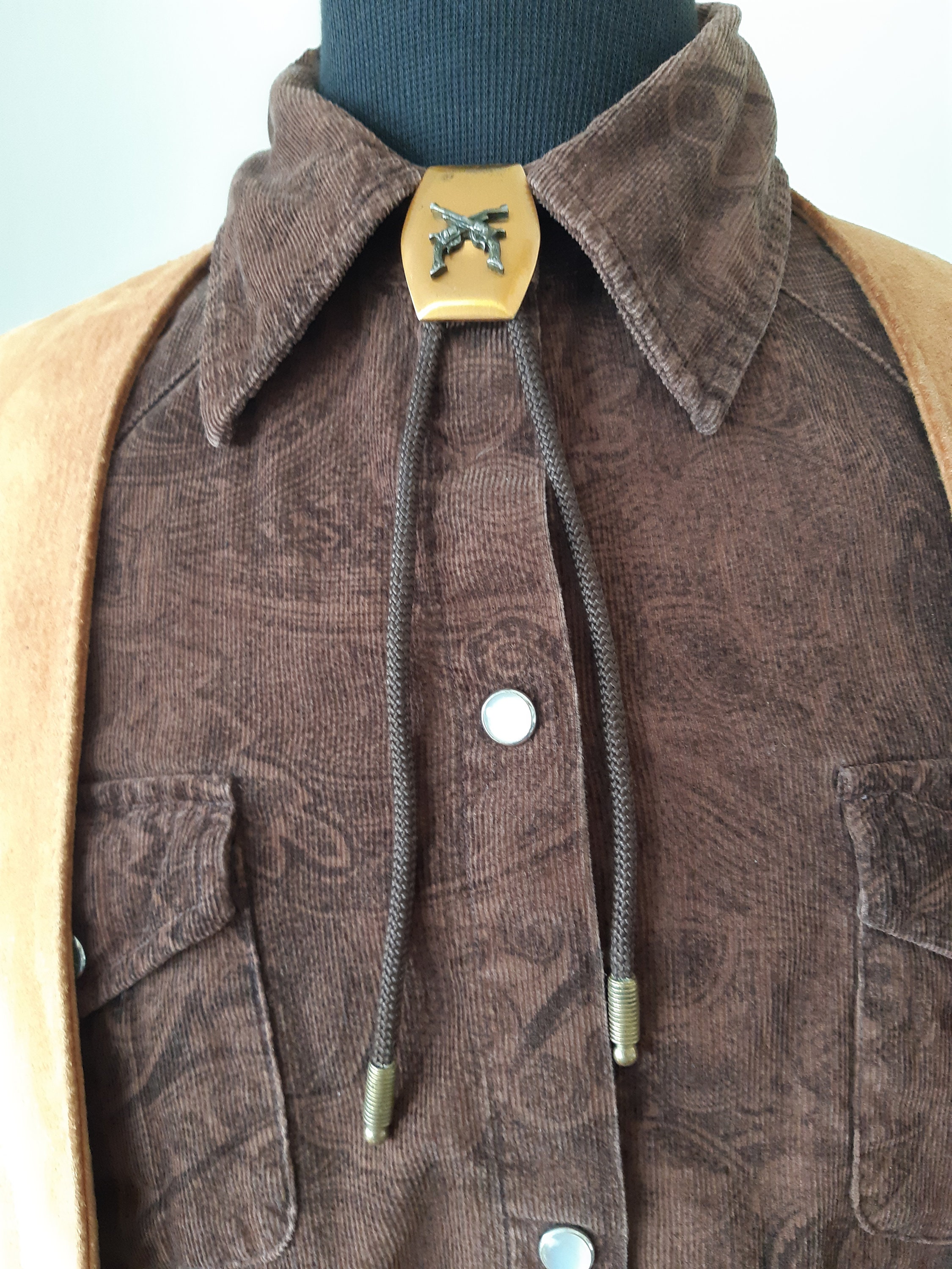 Bolo Ties Vintage Western String Ties Cowboy Look - Etsy