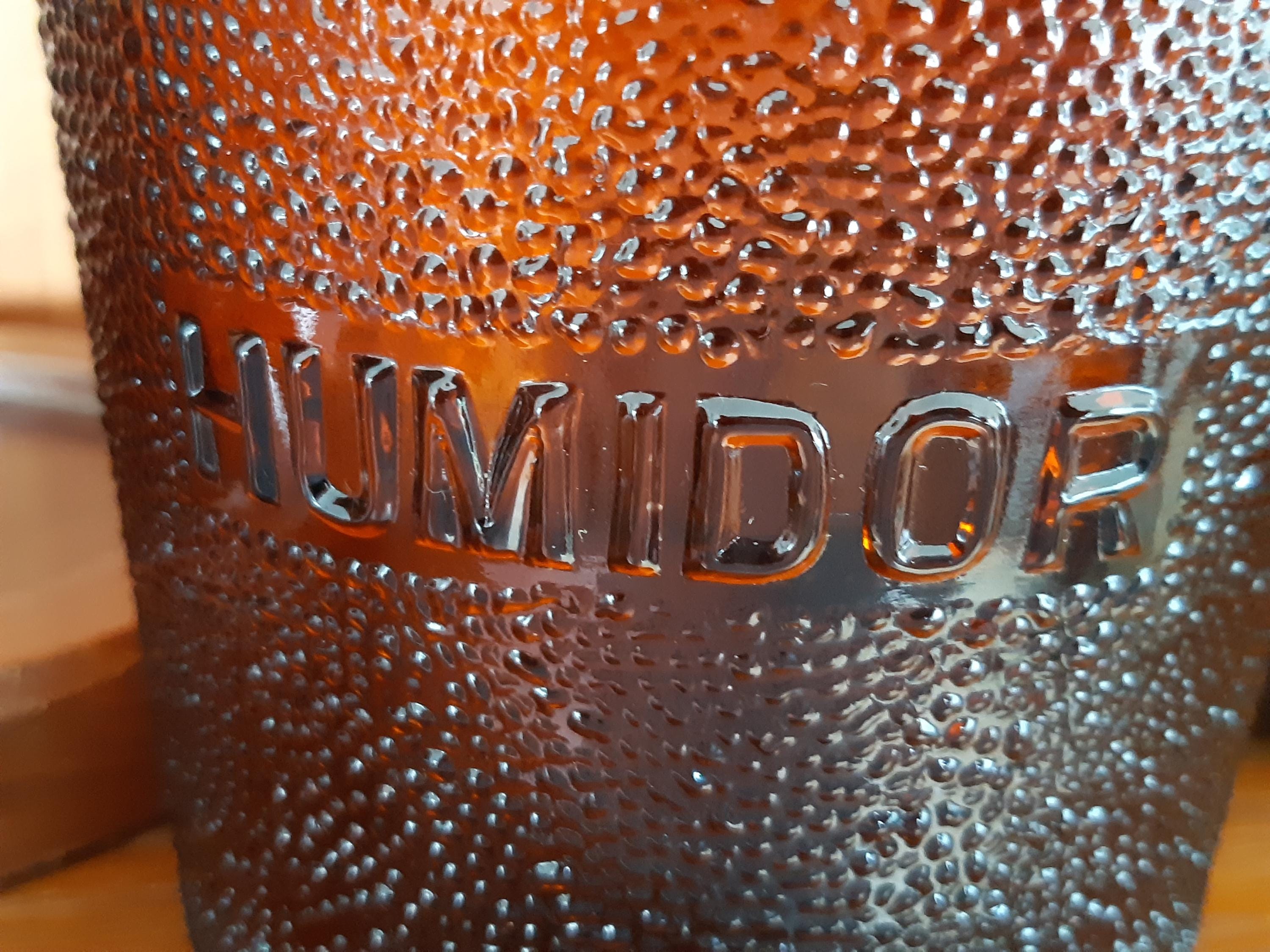 Tobacco Pipe Stand for 6 Pipes With Duraglas Amber Glass Humidor ...