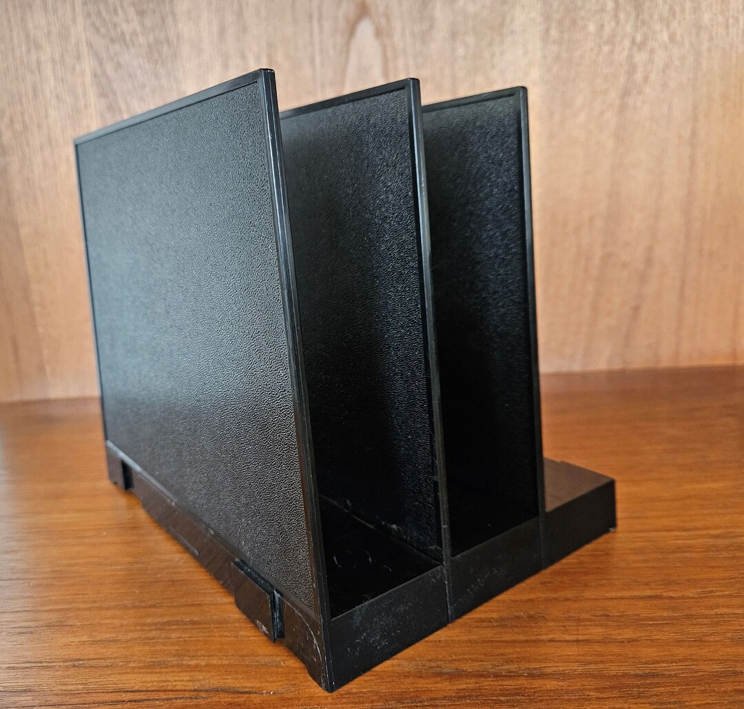 Retro Desk File Organizer Starmark File-mate No. 9535 Black Colour Made ...