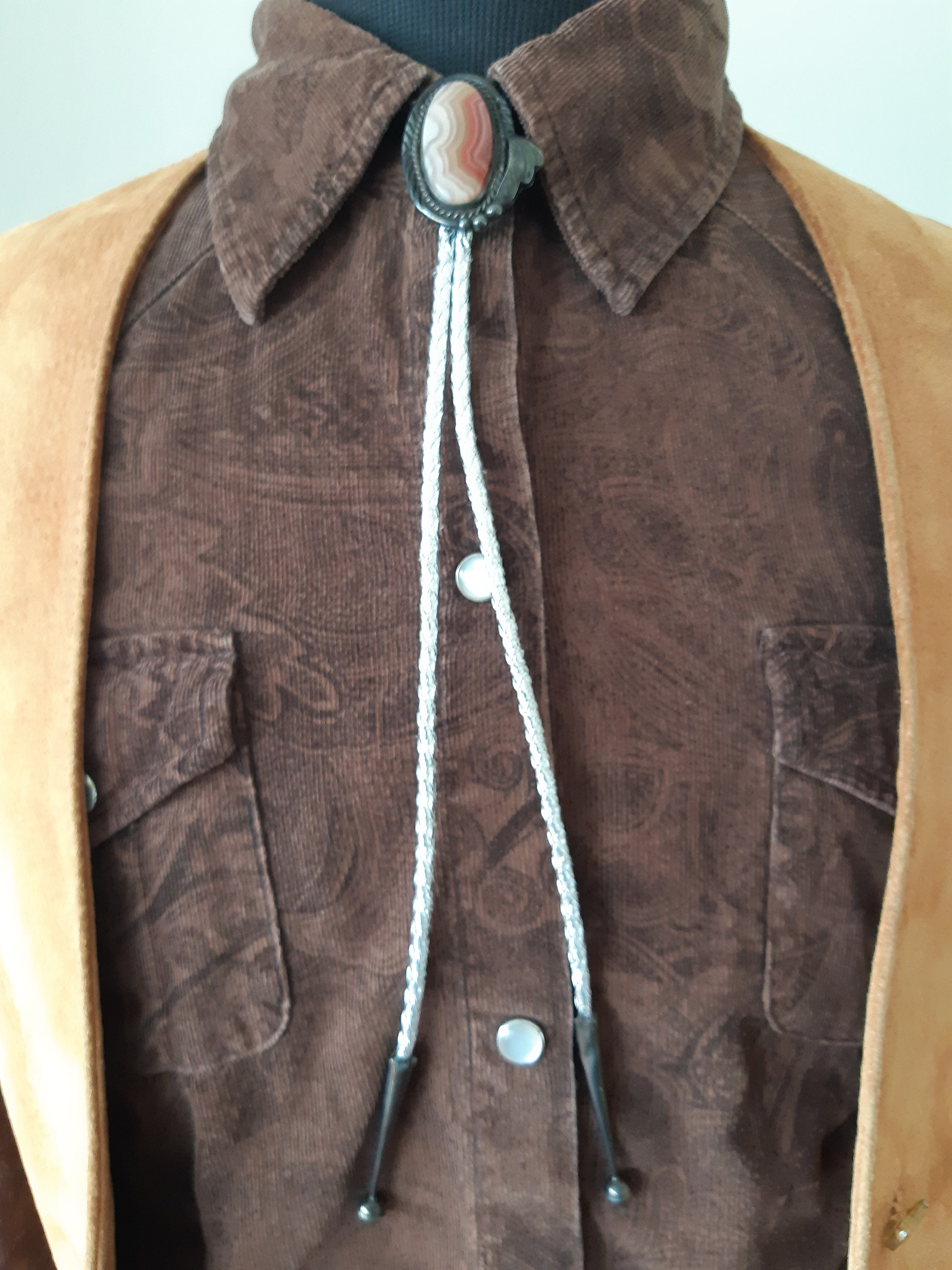 Bolo Ties Vintage Western String Ties Cowboy Look - Etsy