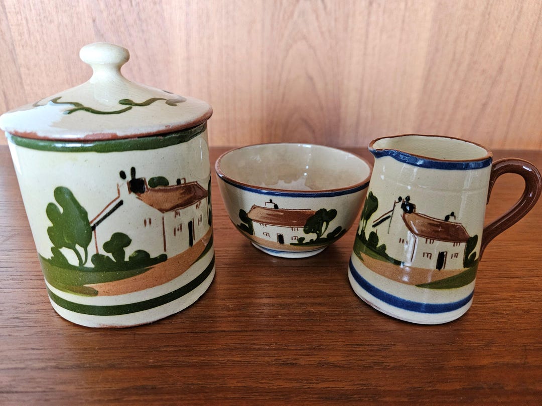 Devon Mottoware England Torquay Ware Terra Cotta Clay With Humorous ...