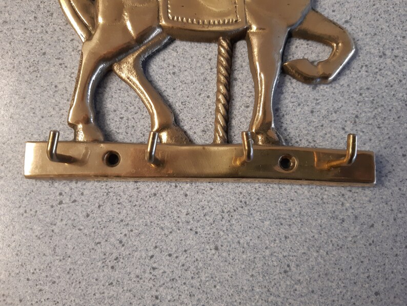 Brass Key Holder Carousel Horse Pony Wall Mounted - Etsy