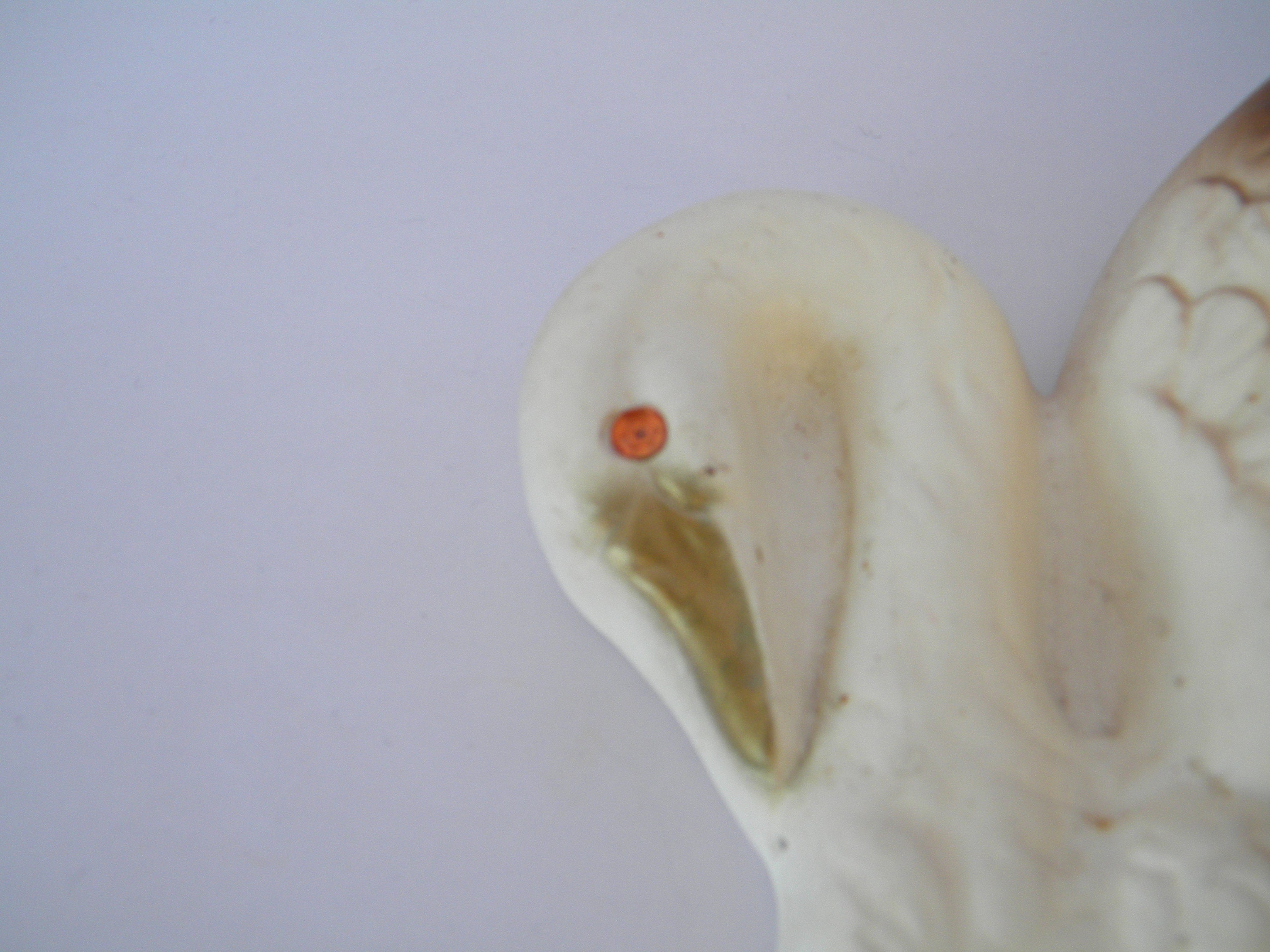 Vintage Chalkware Swan Favor Ware Wall Plaque Chalk Ware Bird - Etsy
