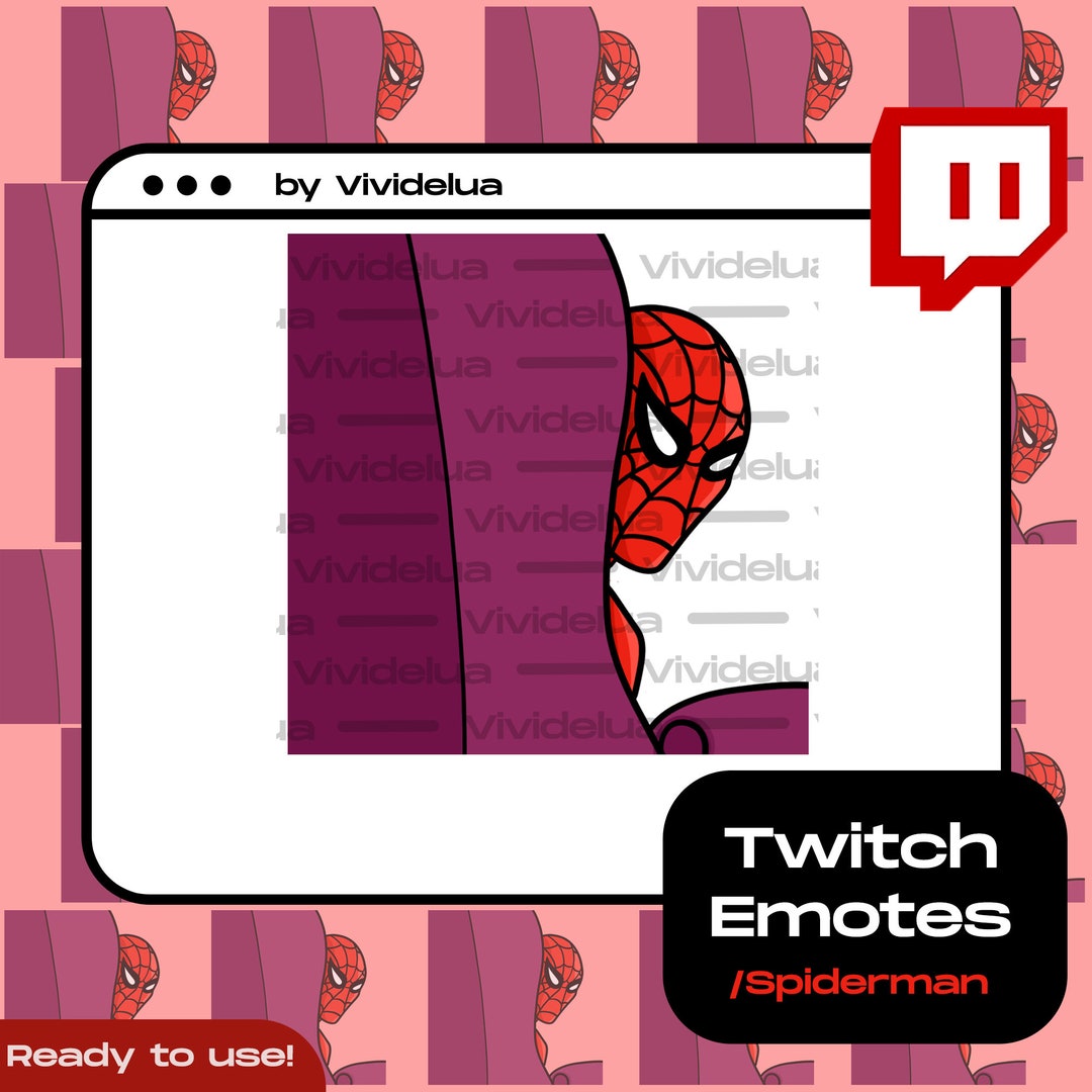Twitch Emote - Spiderman Emote - Spiderman Meme - Funny Meme - Twitch ...