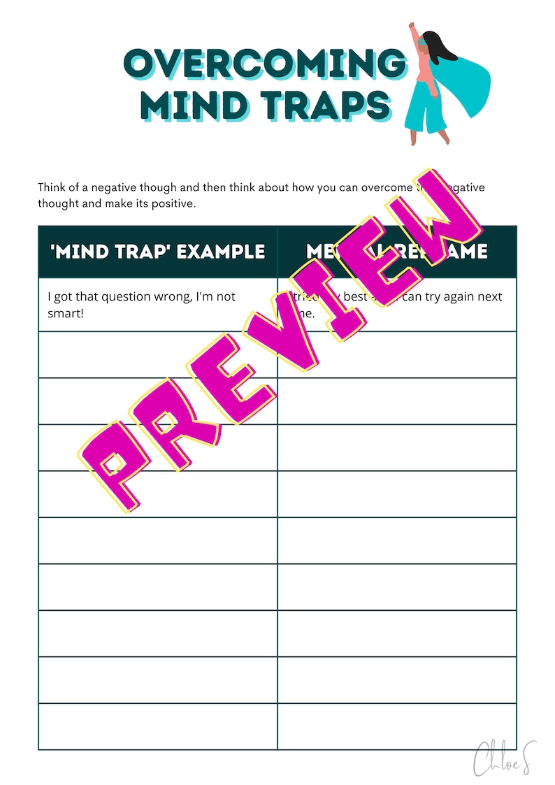 Mental Health Booklet - Etsy