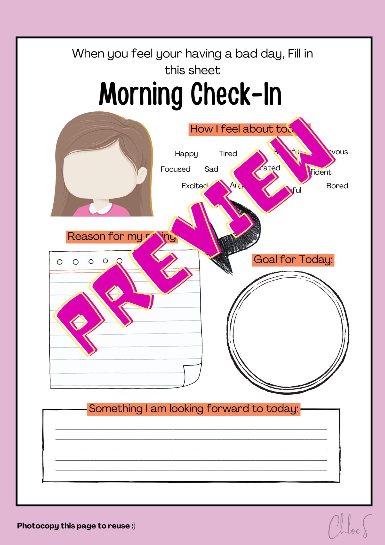 Mental Health Booklet - Etsy