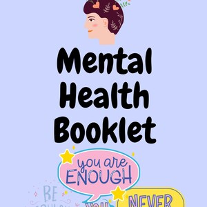 Mental Health Booklet - Etsy