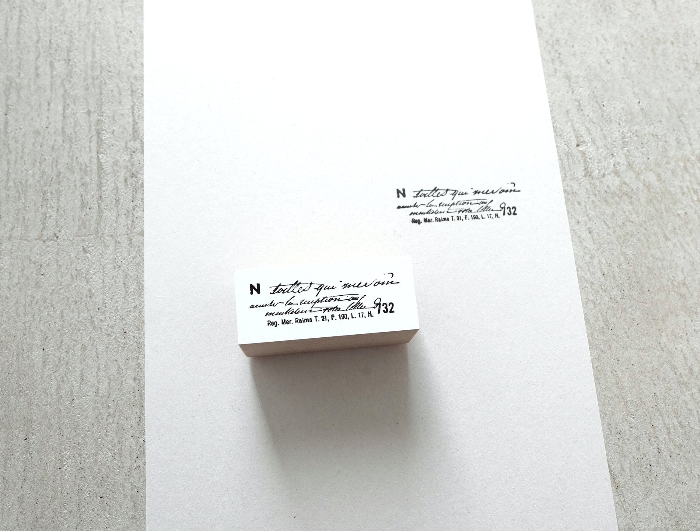 Yohaku Stamp S-015 Memory Rare, Postal, Japan, Modern elegant Paper ...