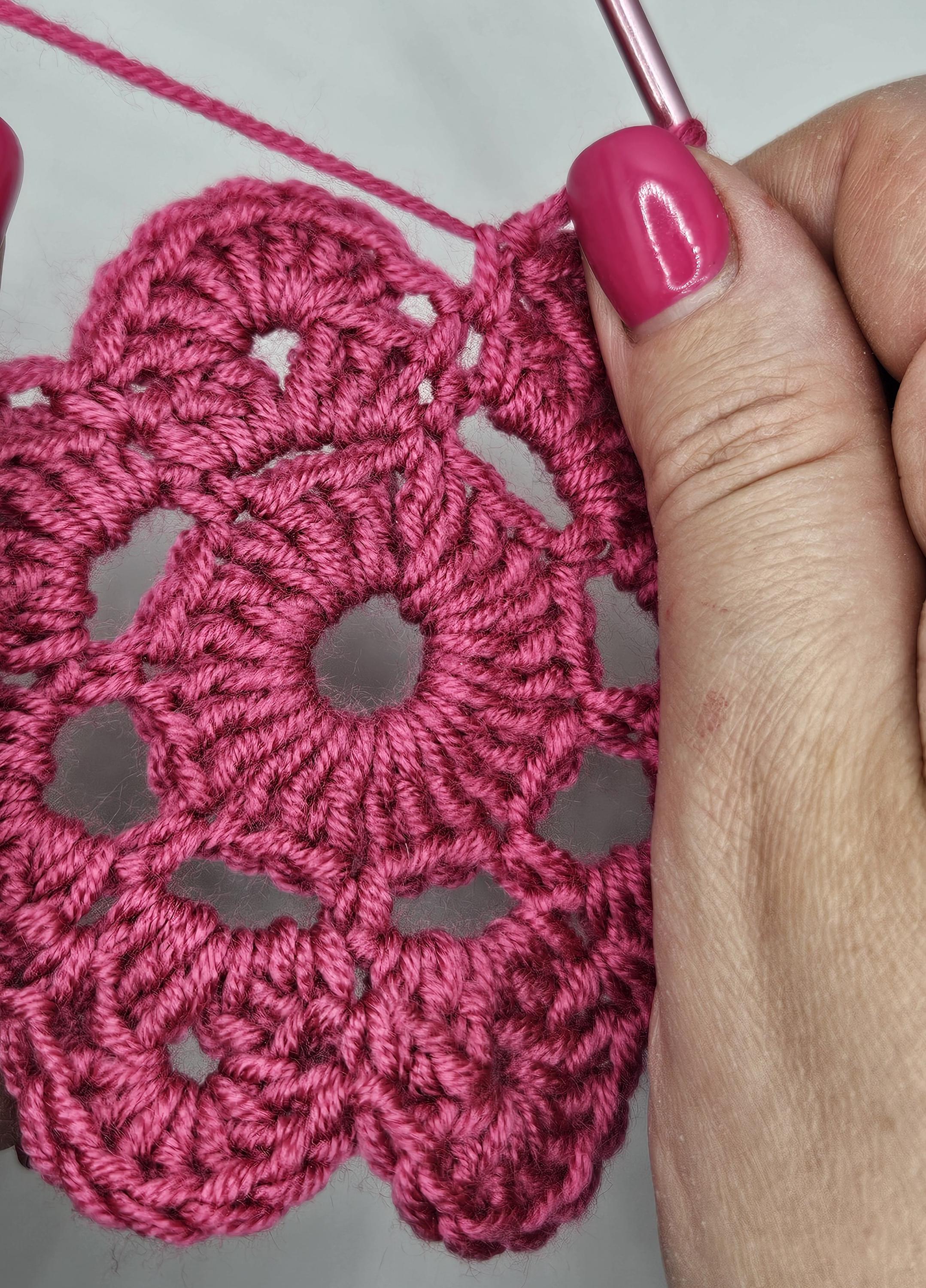 Easy Crochet Flower Granny Square Pattern (PDF Pattern) - Etsy