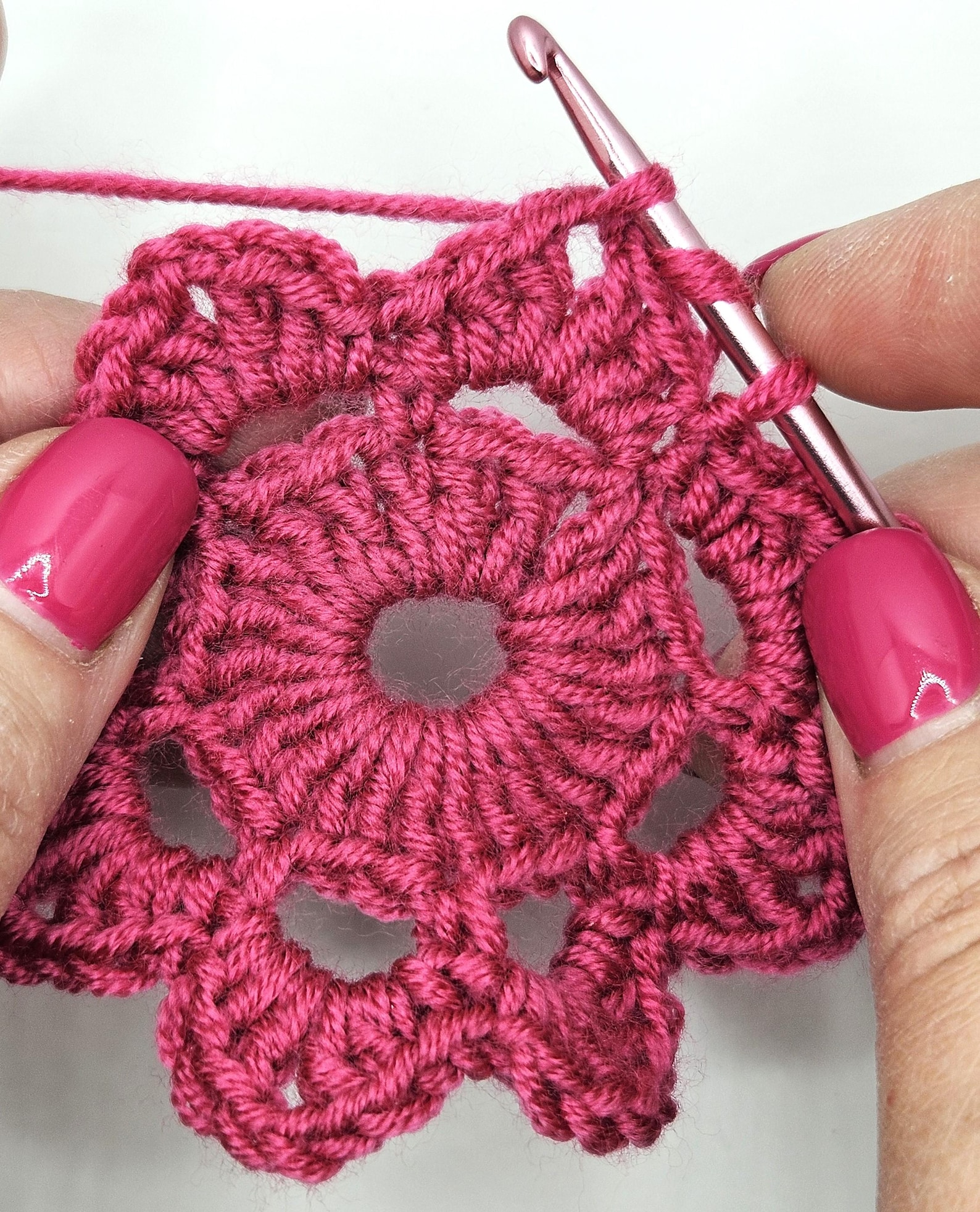 Easy Crochet Flower Granny Square Pattern (PDF Pattern) - Etsy