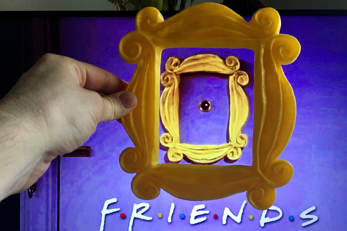 Friends Decor Peephole Frame Gift 6.5x7.5 Monica - Etsy