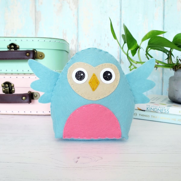 Felt Owl - Etsy