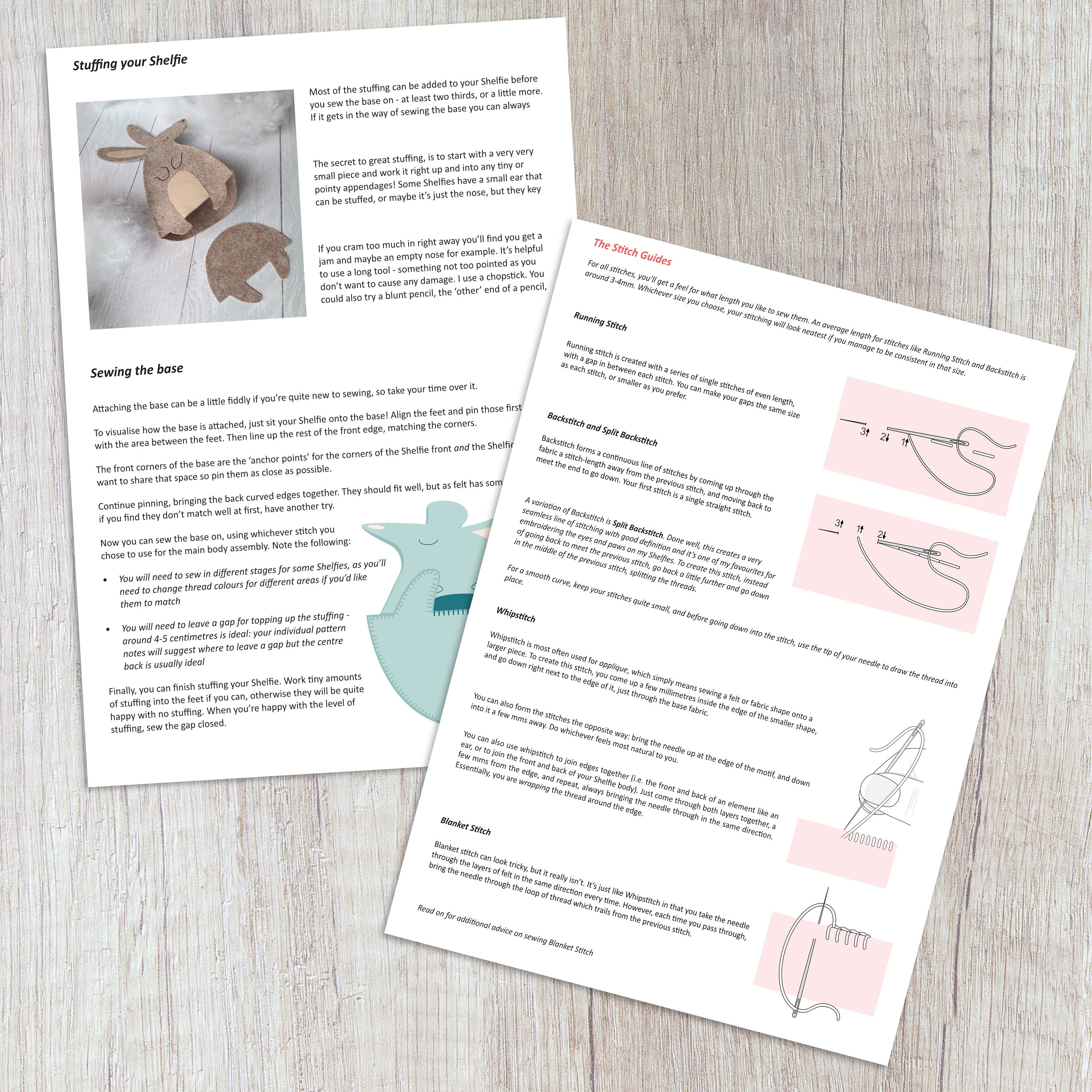 Felt Badger Sewing Pattern PDF Sewing Pattern Woodland - Etsy