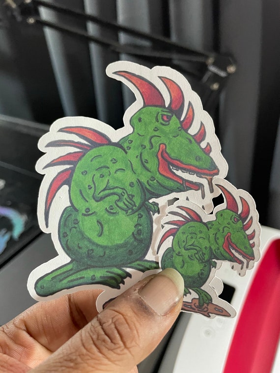 Monster Sticker Decal | Etsy