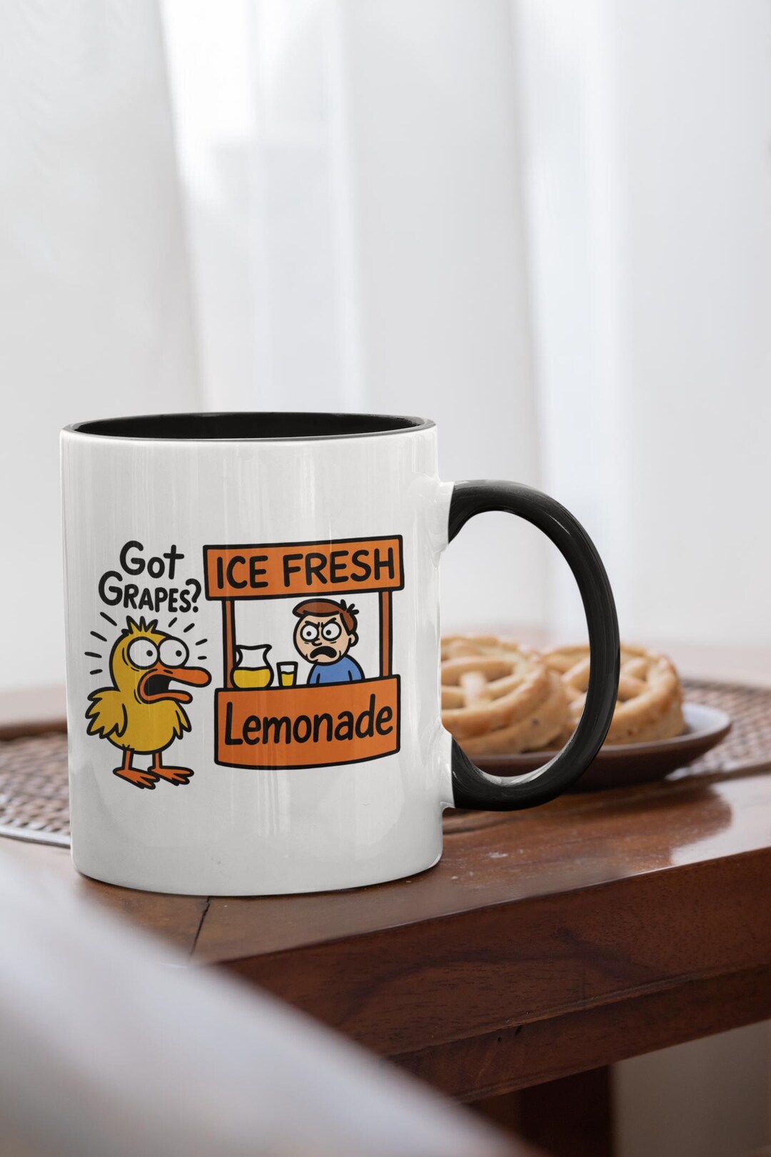Got Grapes Duck Mug: Funny Viral Meme Coffee Cup - Etsy
