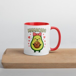 Mamacado Coffee Mug | Avocado Mom & Baby Gift - Etsy