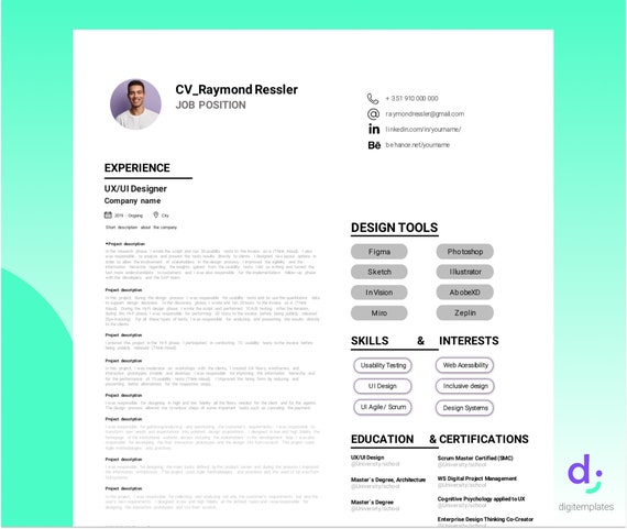 Powerpoint Resume Template