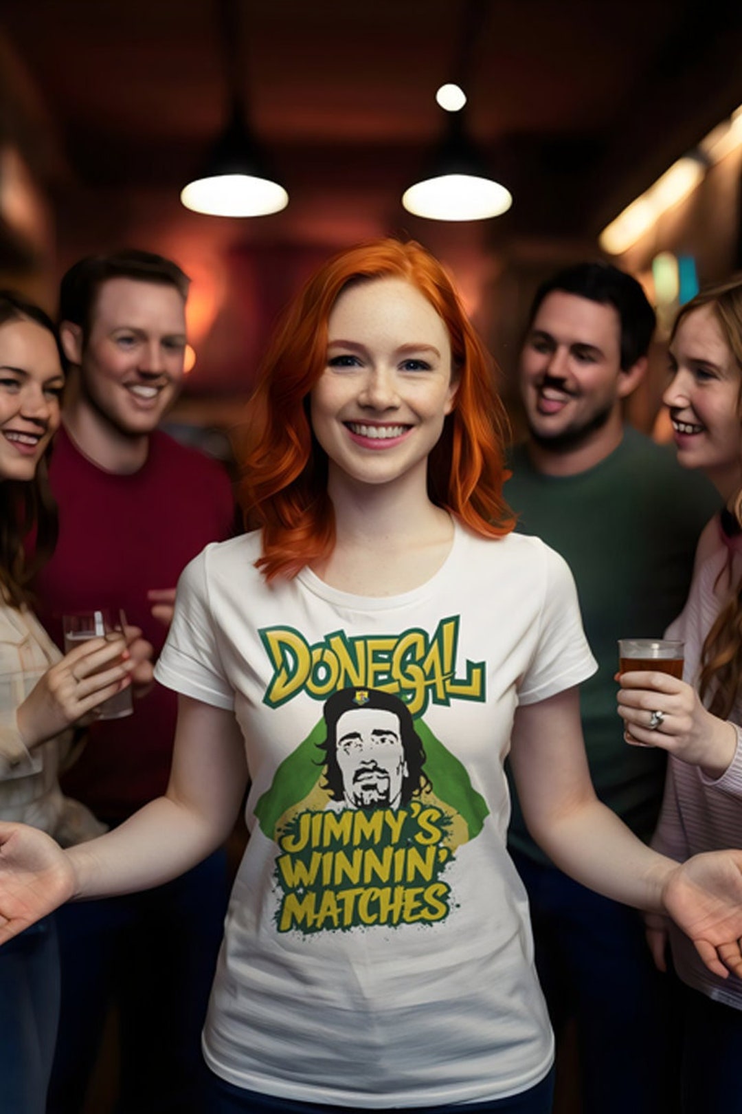Donegal Football Jimmys Winning Matches Donegal GAA Fan T-shirt Irish ...