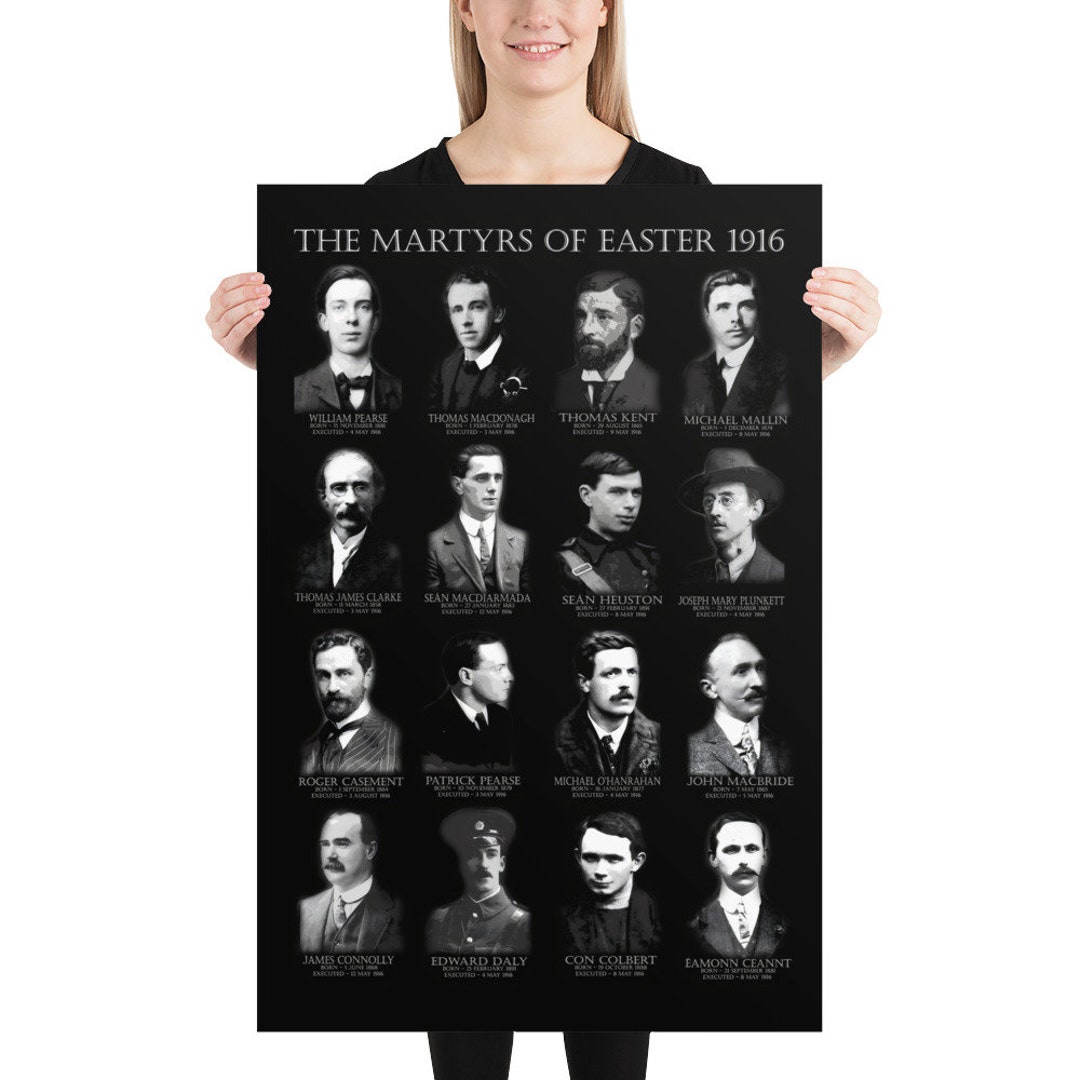 The Irish Easter Rising 1916 Martyrs Dublin Ireland - Etsy UK