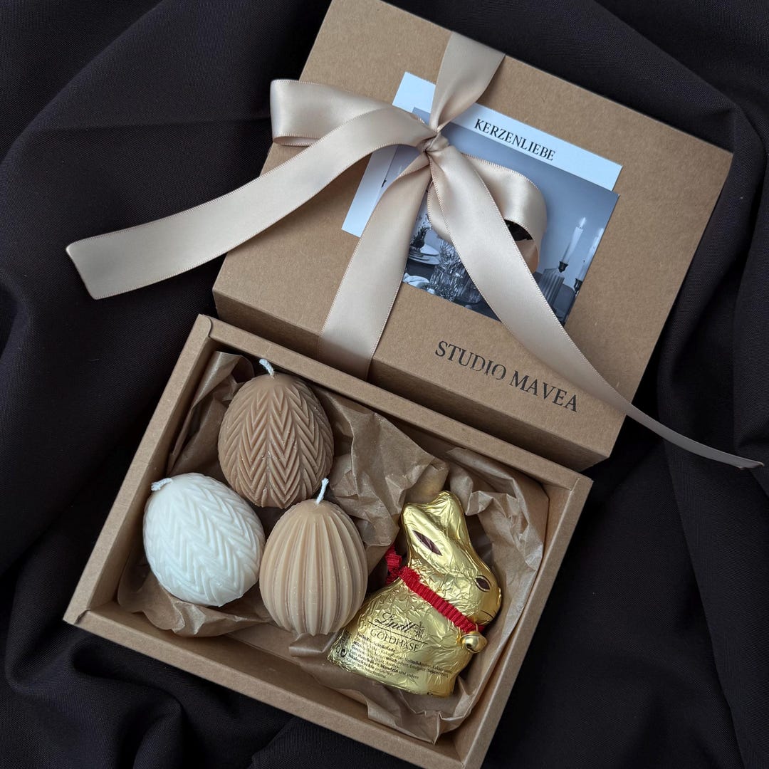 EASTER EGG Gift Box With Chocolate - Etsy