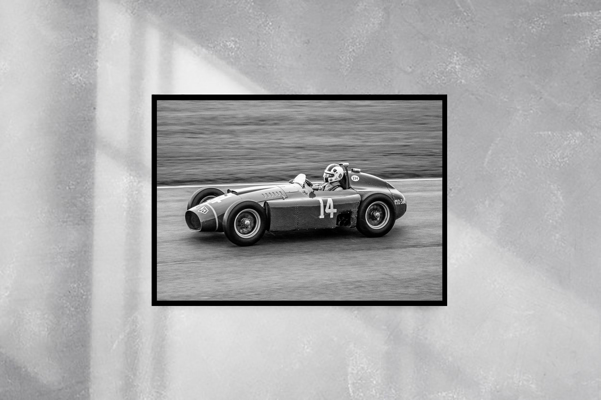 Lancia Ferrari D50A Vintage Race Car Vintage F1 Racing - Etsy España