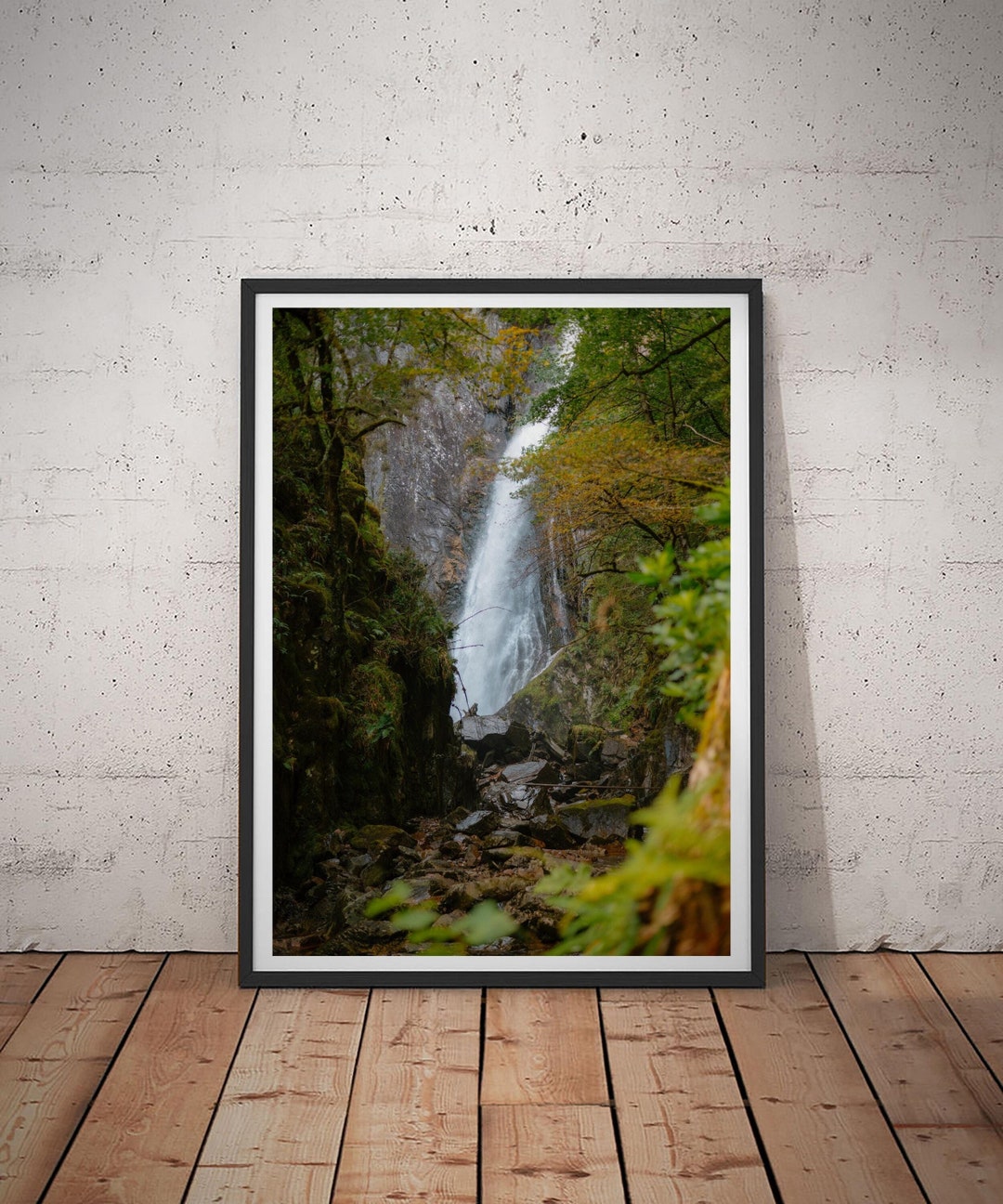 Grey Mare's Tail Waterfall Scottish Highlands PRINT, MOUNTED, POSTER ...