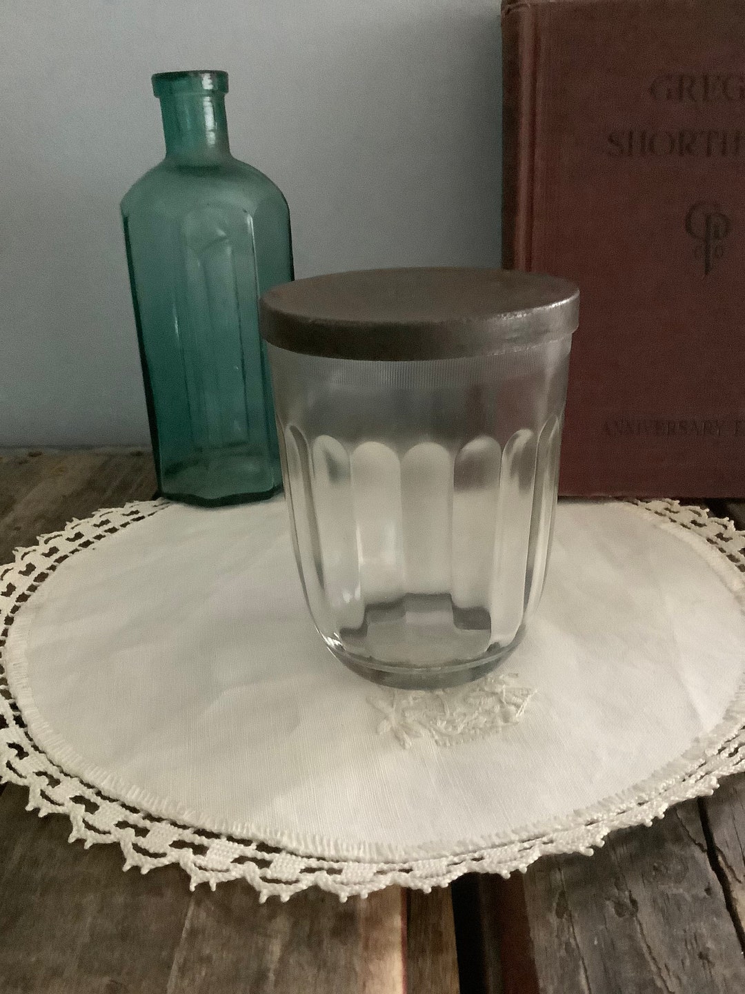 Anchor Hocking Jelly Jam Jar Container With Lid - Etsy