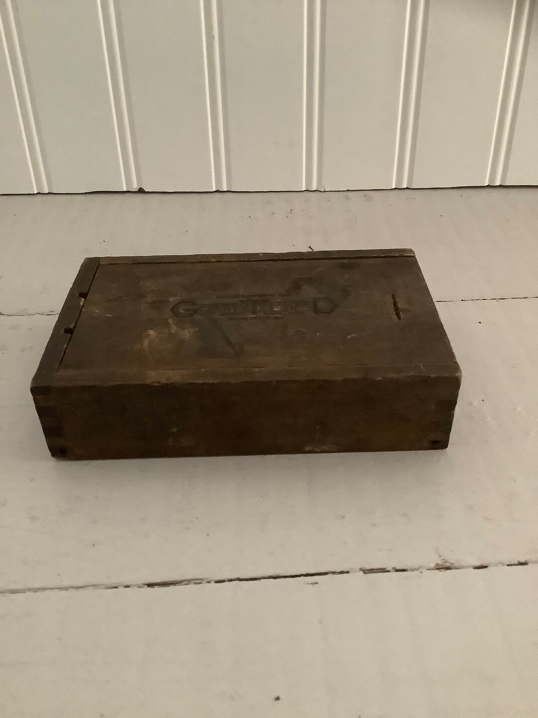 Greenfield Wood Box With Sliding Lid Hand Tap Set Box Only - Etsy