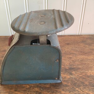 Blue Metal Postal Scale Farmhouse Decor Kitchen - Etsy