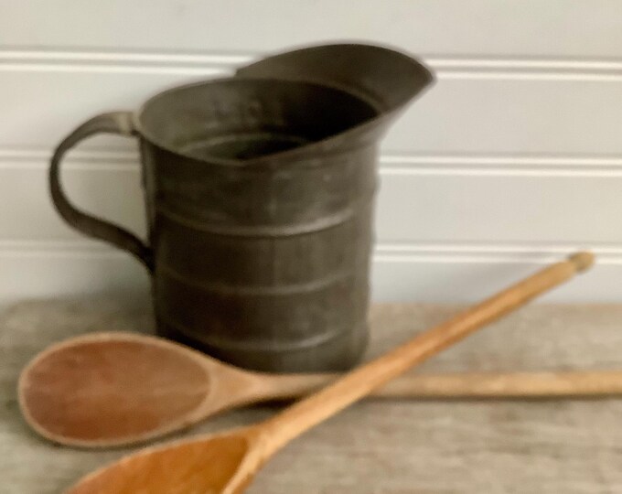 Set of 2 Wooden Mixing Spoons Country Kitchen Farmhouse Decor - Etsy