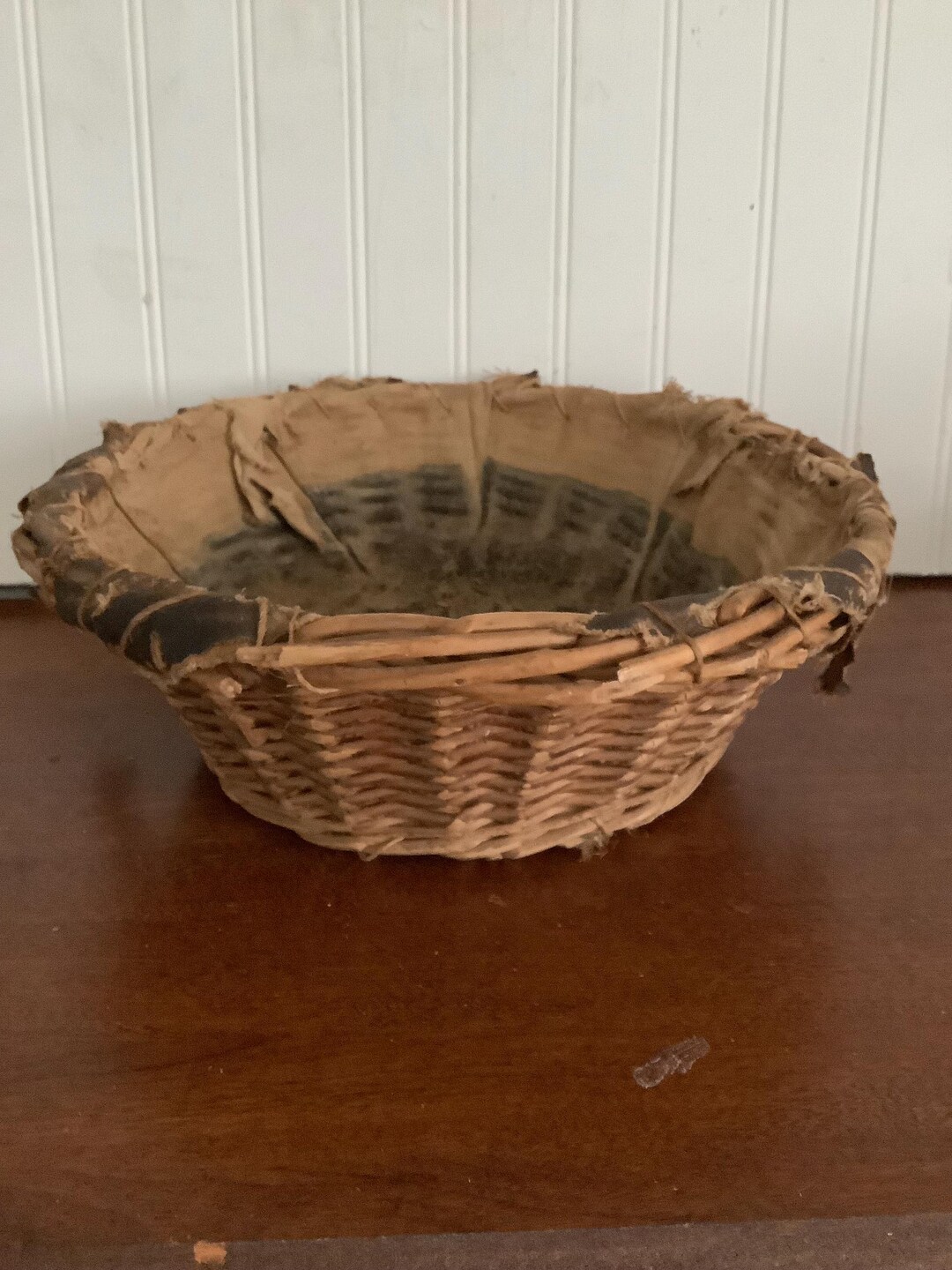 Antique Bread Proofing Basket - Etsy