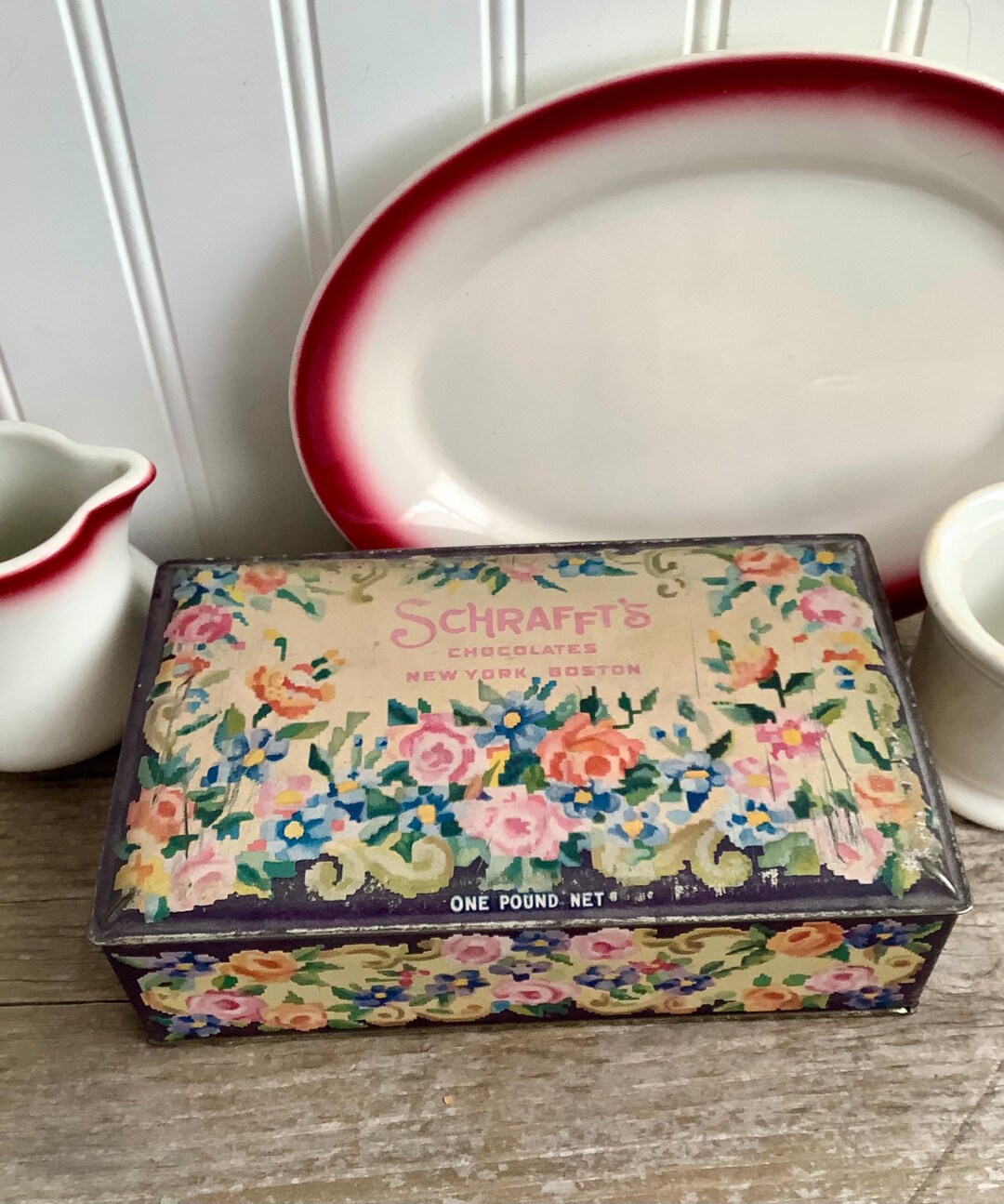 Schrafft’s Chocolate Candy Tin - Etsy