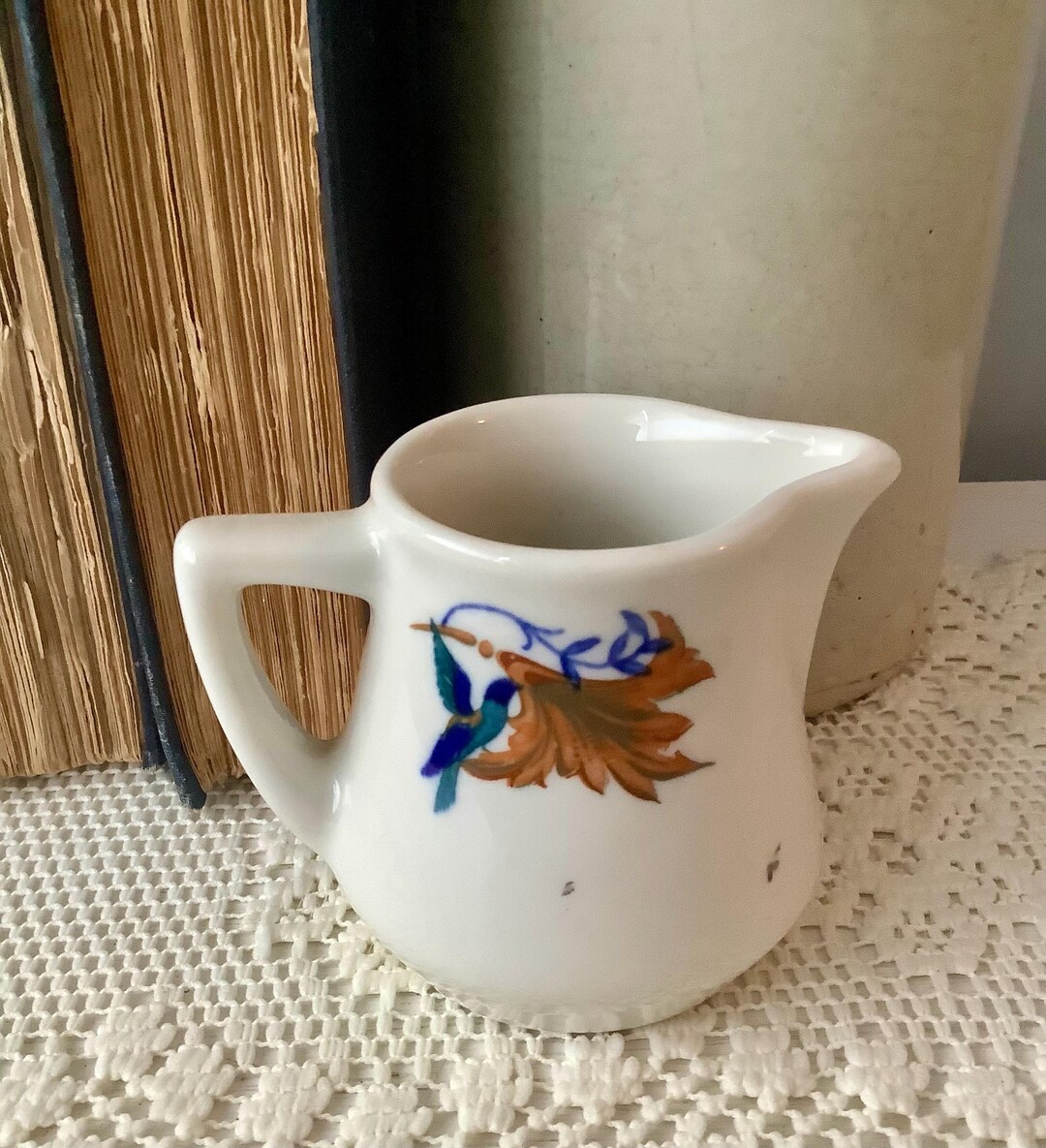 Syracuse Restaurantware Creamer With Bluebird - Etsy