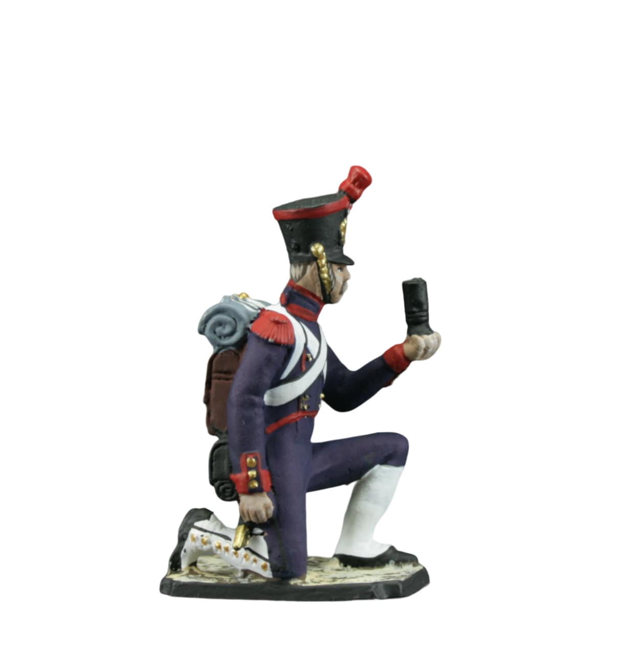 Painted Tin Toy Soldiers 54 Mm Model Scale 1:32 Napoleonic Wars. French ...