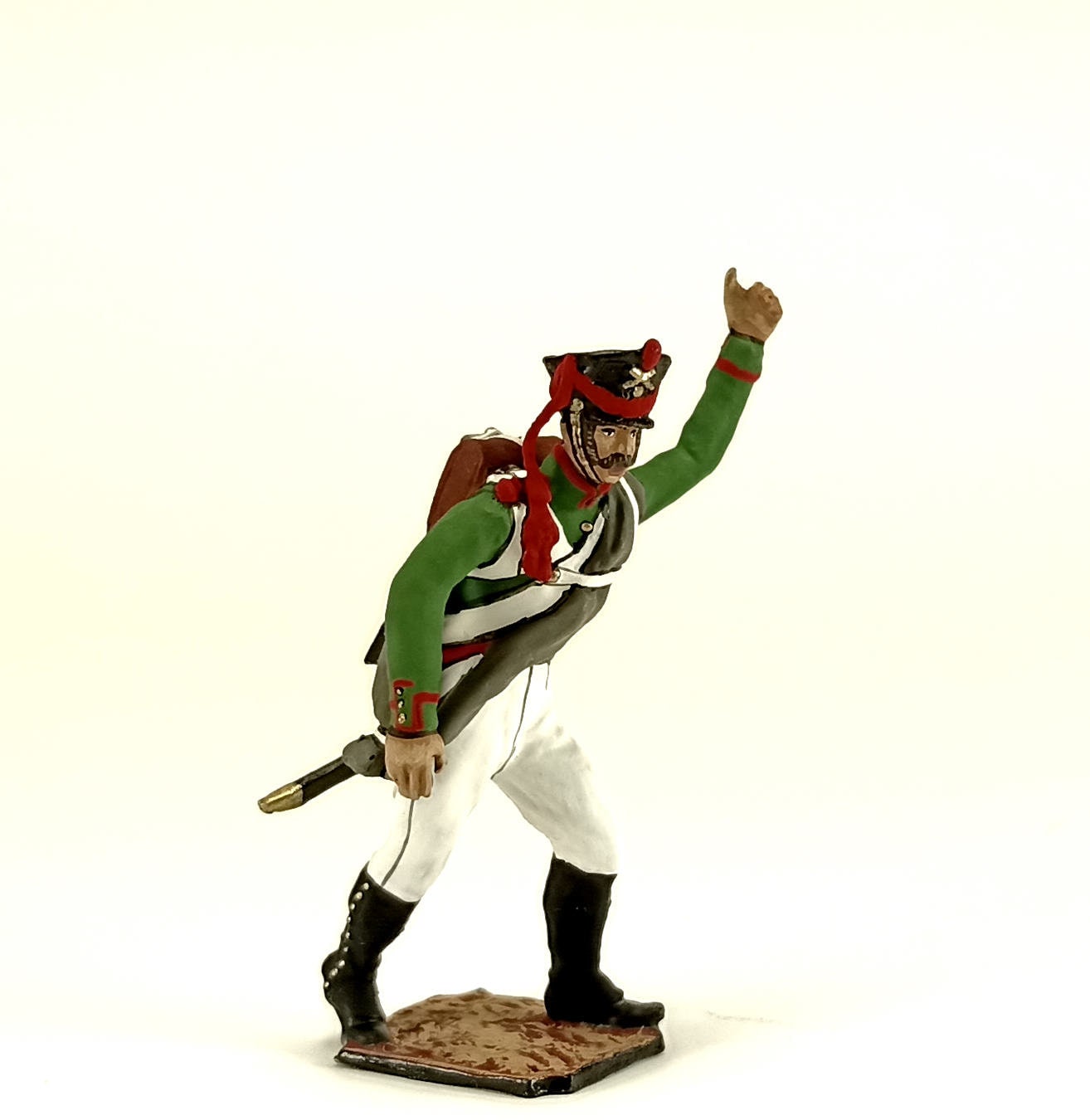 Painted Tin Toy Soldiers 54 Mm Model Scale 1:32 Napoleonic Wars ...